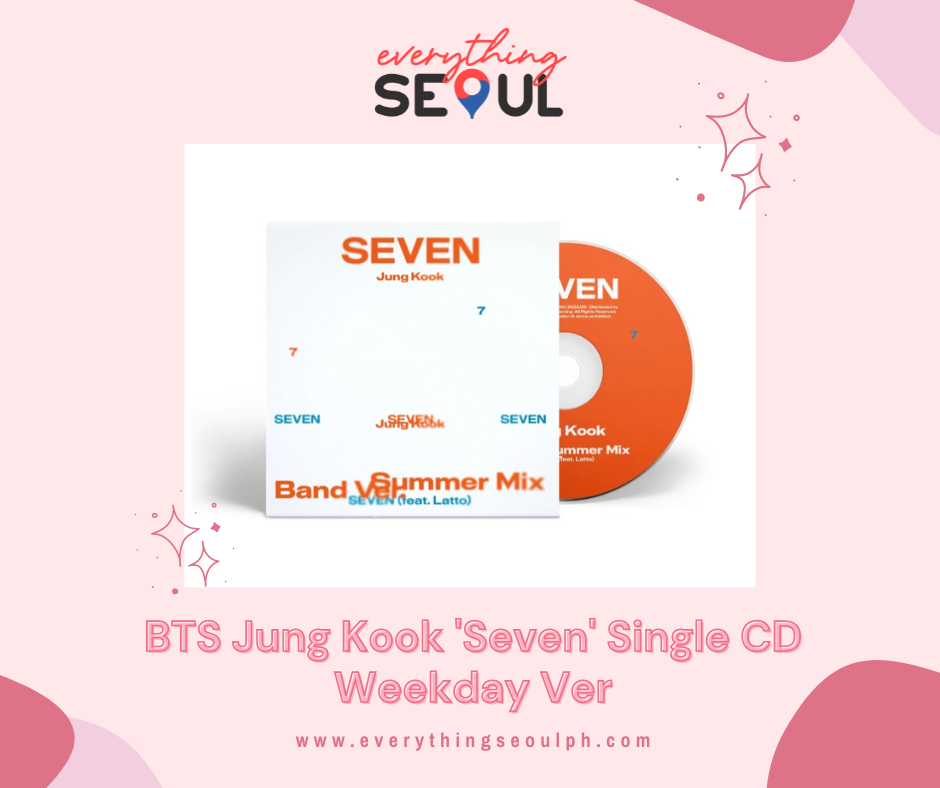 BTS Jung Kook 'Seven' Single CD – Everything Seoul PH