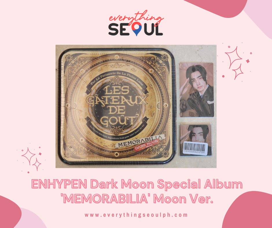 ENHYPEN Dark Moon Special Album 'MEMORABILIA' Moon Ver. – Everything ...