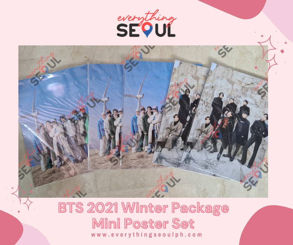 BTS Winter Package Mini Poster Set – Everything Seoul PH