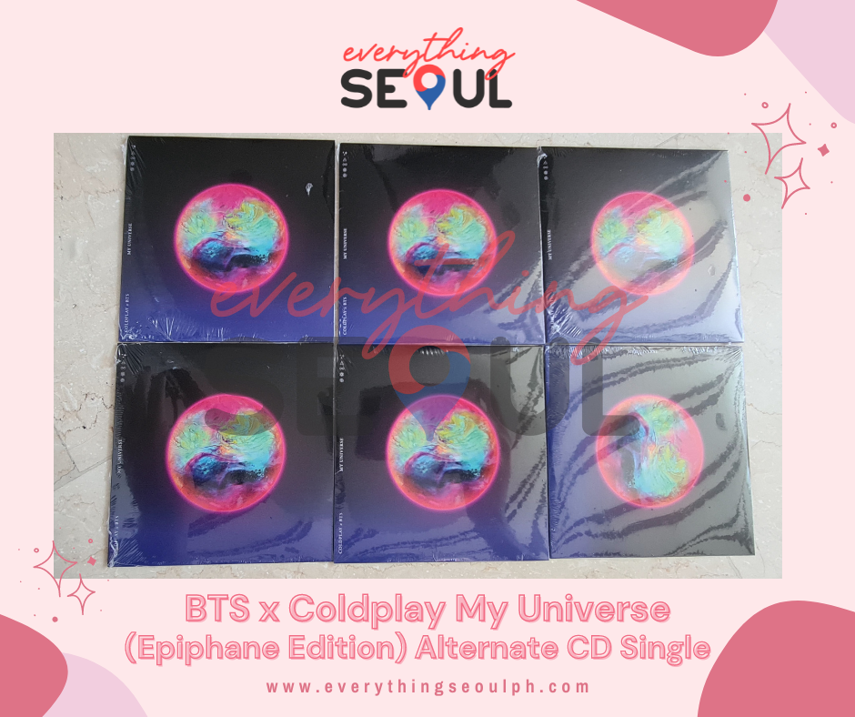 BTS x Coldplay My Universe (Epiphane Edition) - Alternate CD Single ...