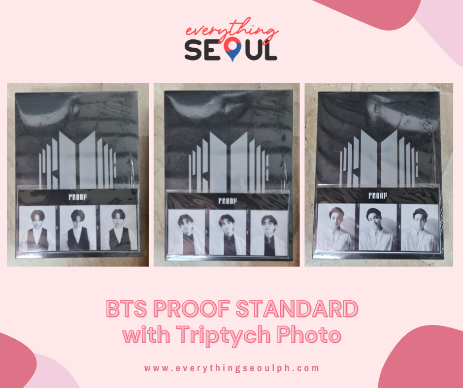 BTS PROOF Standard Album with Triptych Photo – Everything Seoul PH