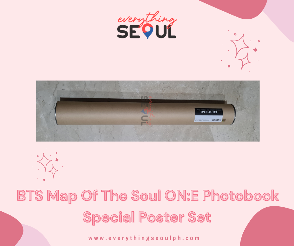 BTS Map Of The Soul ON:E Photobook Special Poster Set – Everything Seoul PH