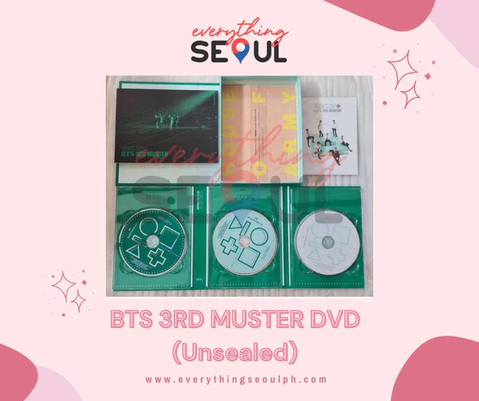 BTS 3RD MUSTER DVD (Unsealed) – Everything Seoul PH