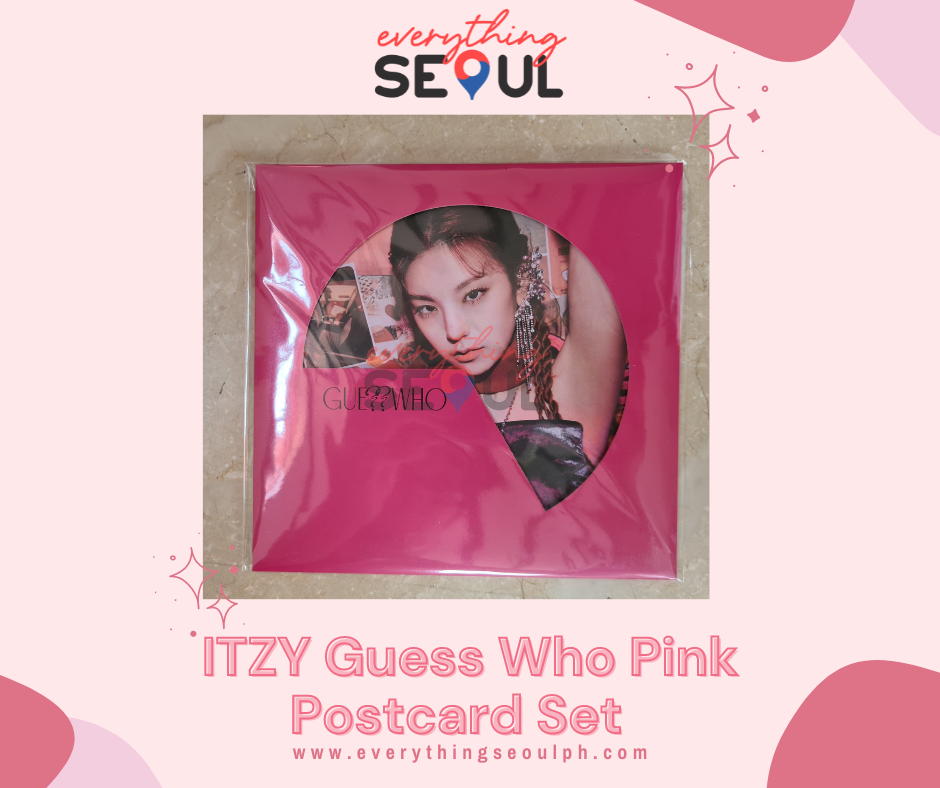 ITZY Guess Who Pink Postcard Set – Everything Seoul PH