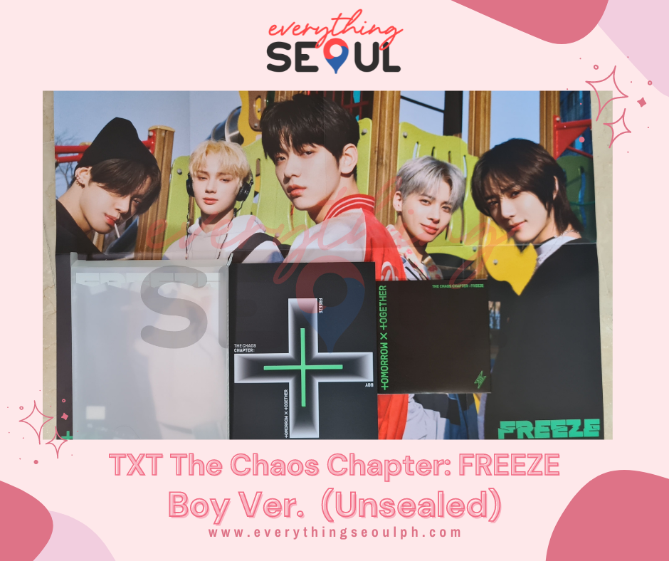 TXT The Chaos Chapter : FREEZE (Unsealed) – Everything Seoul PH