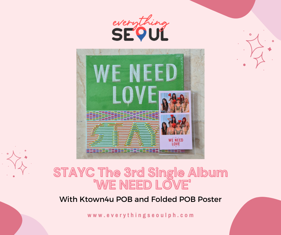 STAYC The 3rd Single Album 'WE NEED LOVE' (with Ktown4u POB ...
