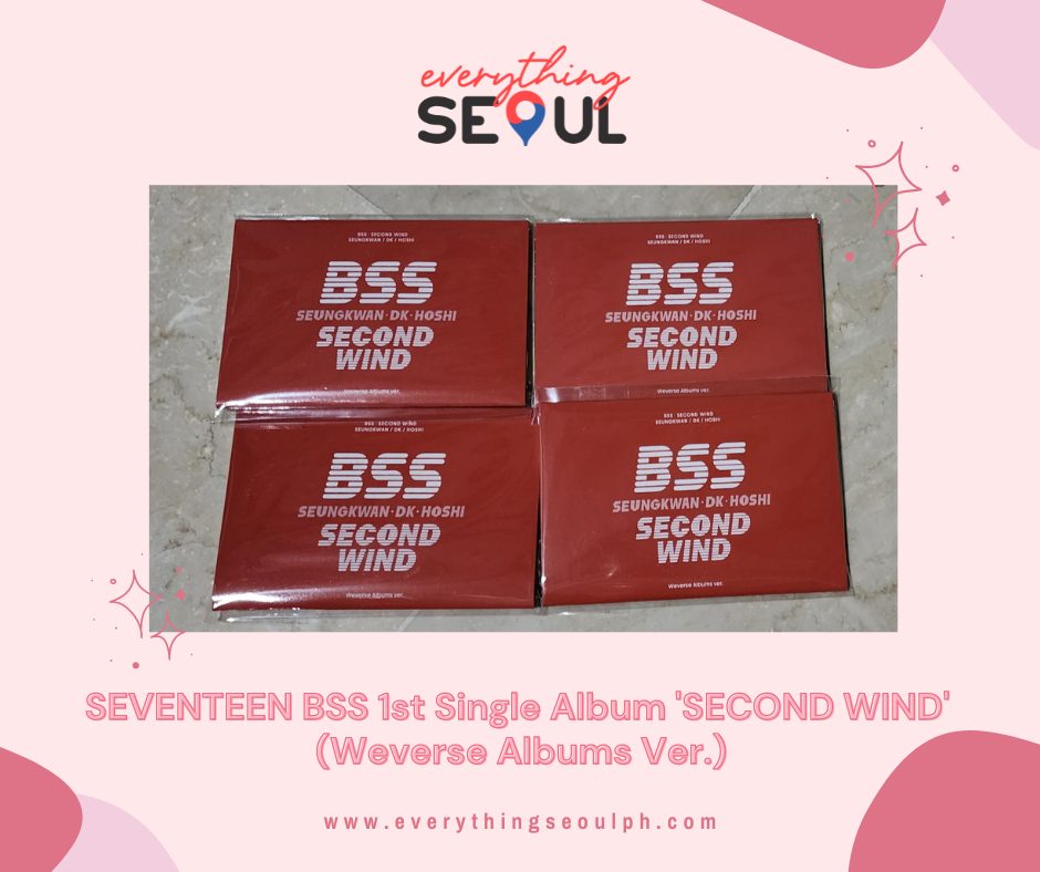 SEVENTEEN BSS 1st Single Album 'SECOND WIND' (Weverse Albums Ver ...